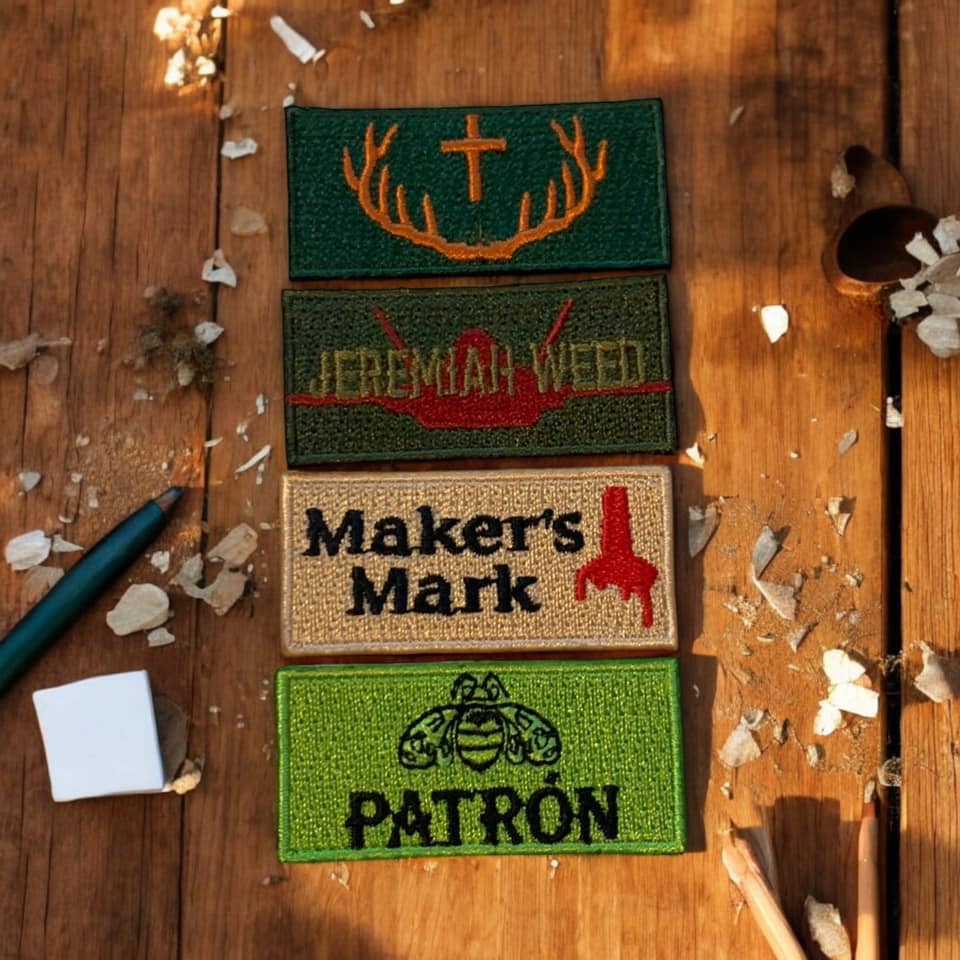 Libations Pencil Tab Patches – Red Flag Workshop