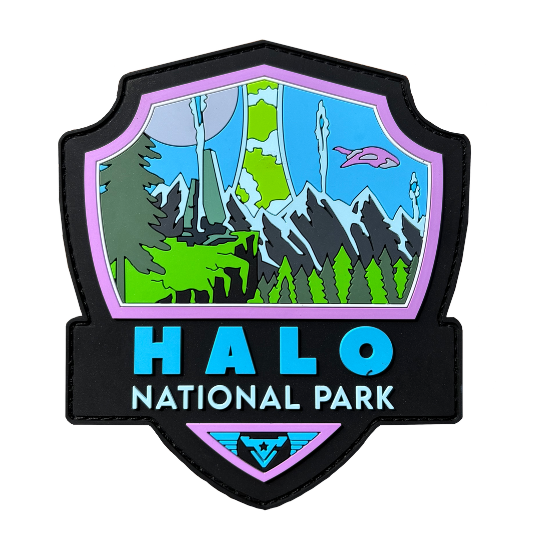 Halo, Fictional National Park Patch – Red Flag Workshop
