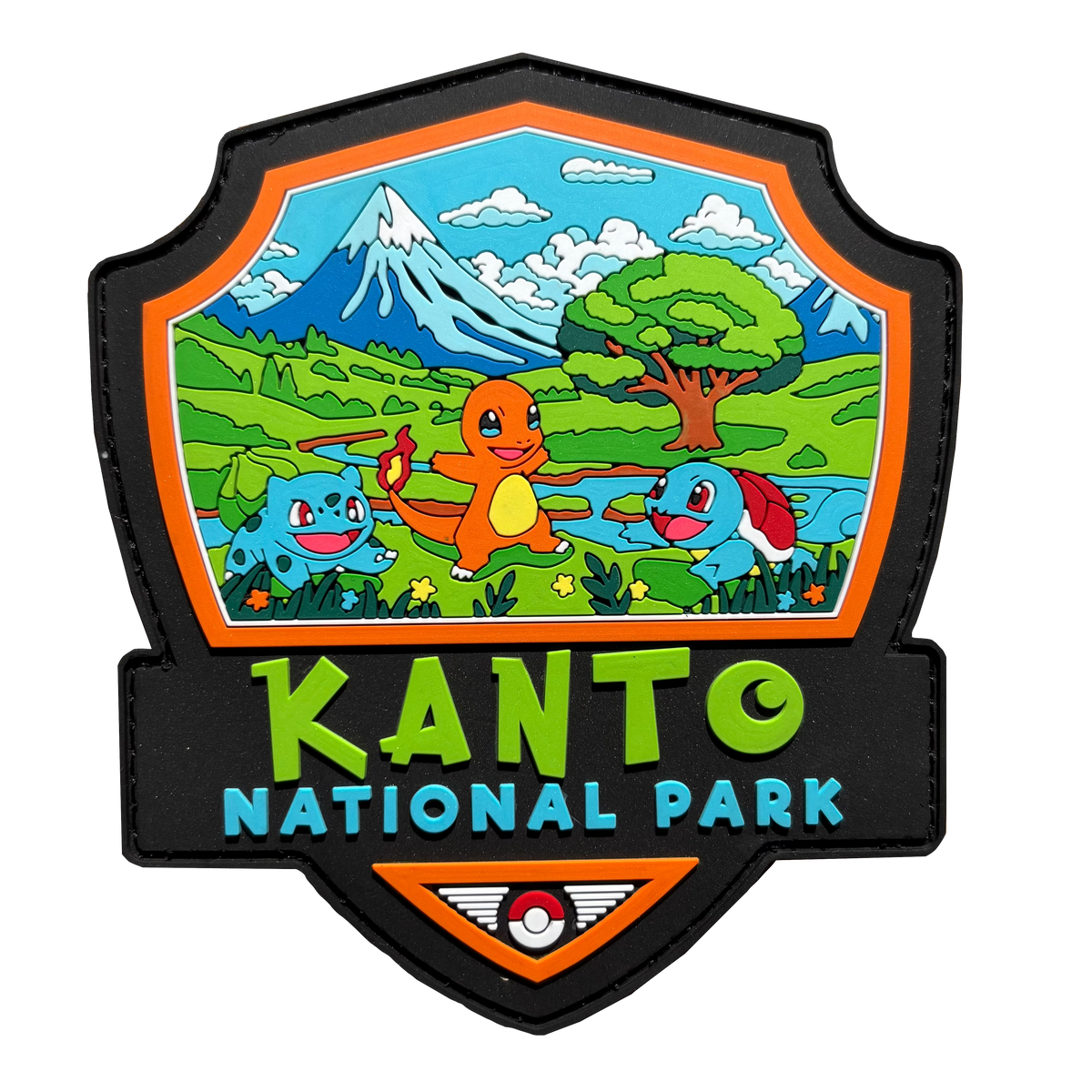 Kanto, Fictional Pokemon National Park Patch – Red Flag Workshop