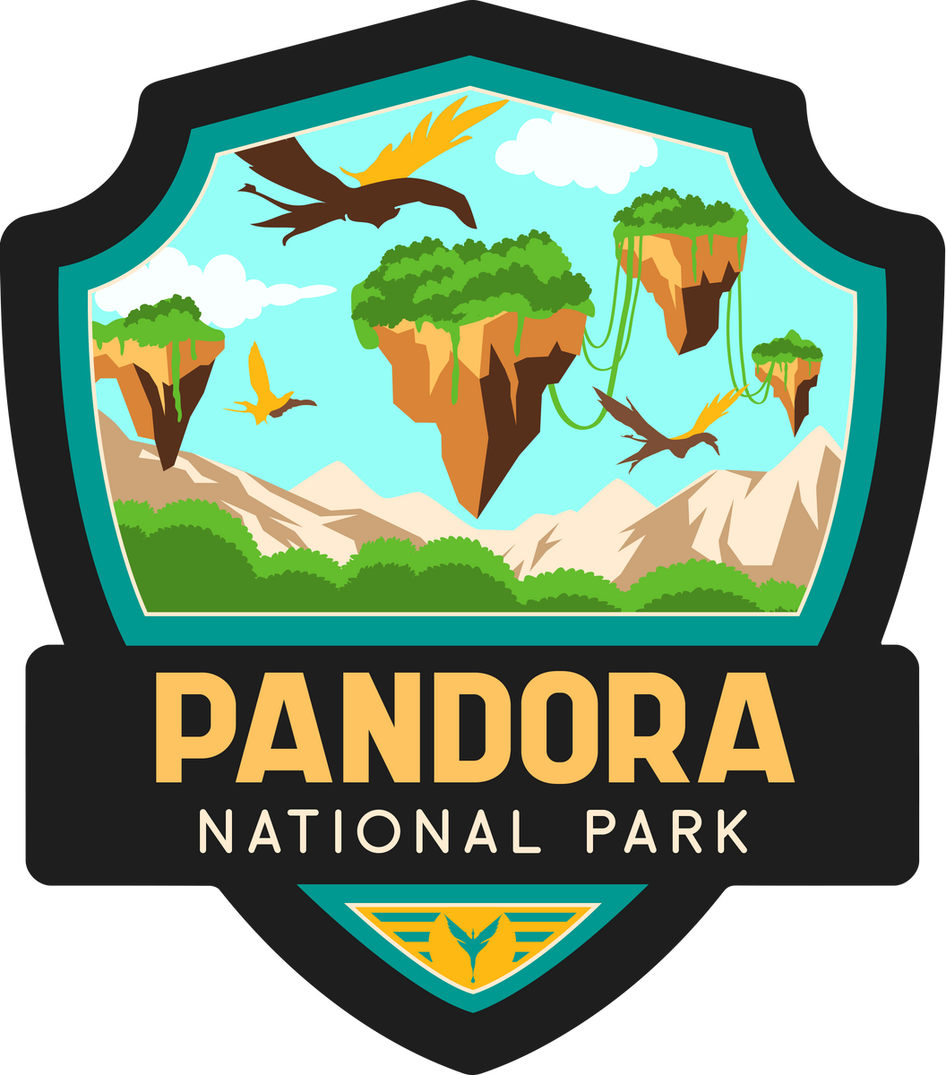 Pandora National Park Sticker – Red Flag Workshop