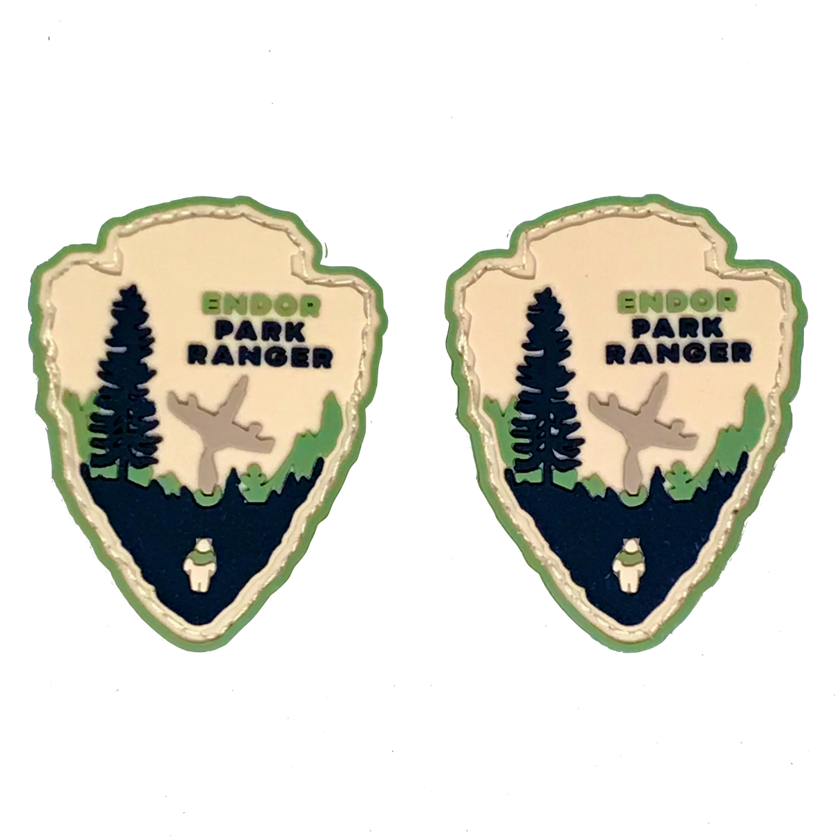 Endor Park Ranger Eye Patch Set – Red Flag Workshop