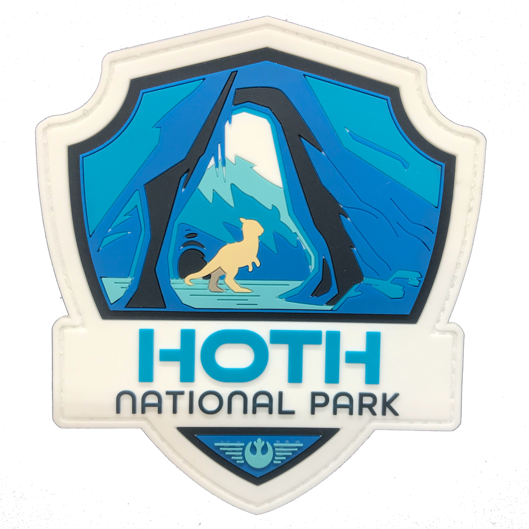 Hoth v2, Fictional National Park Patch – Red Flag Workshop