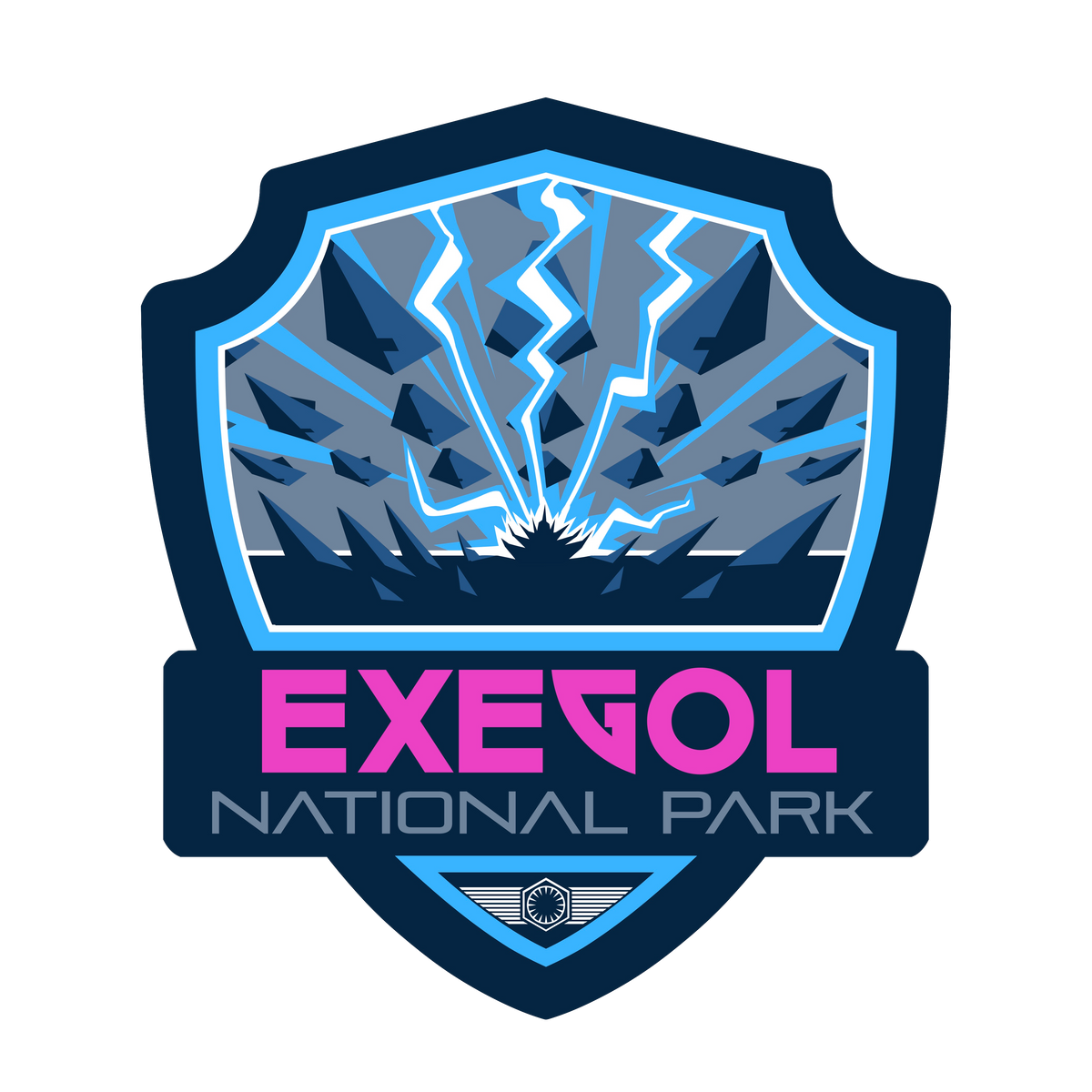 Exegol Sticker – Red Flag Workshop