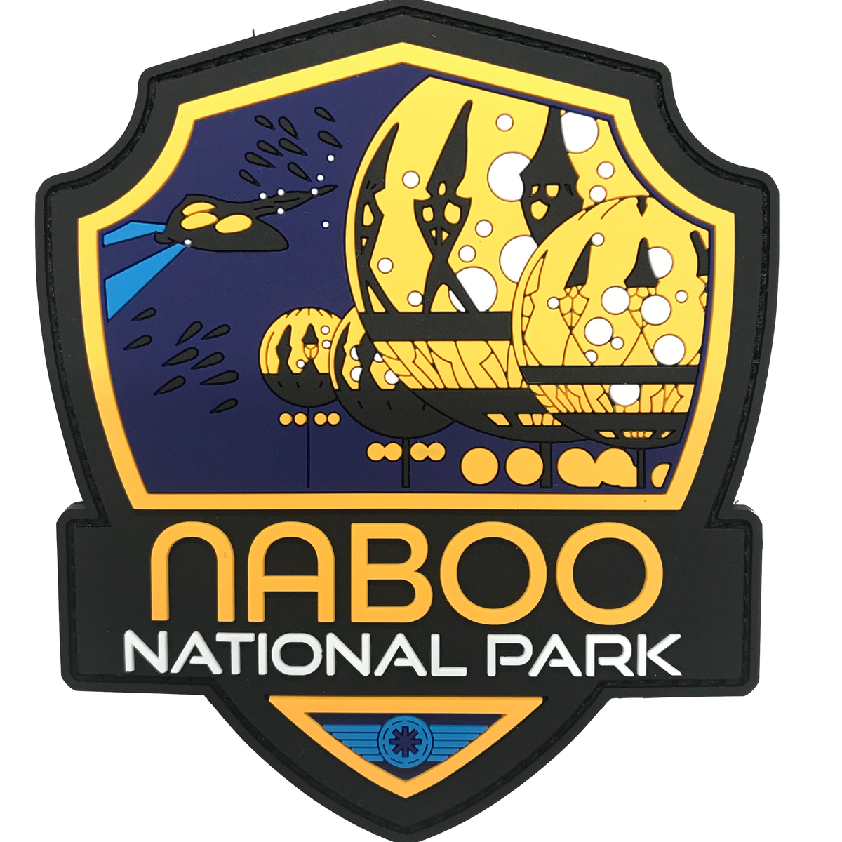 Naboo, Fictional National Park Patch – Red Flag Workshop