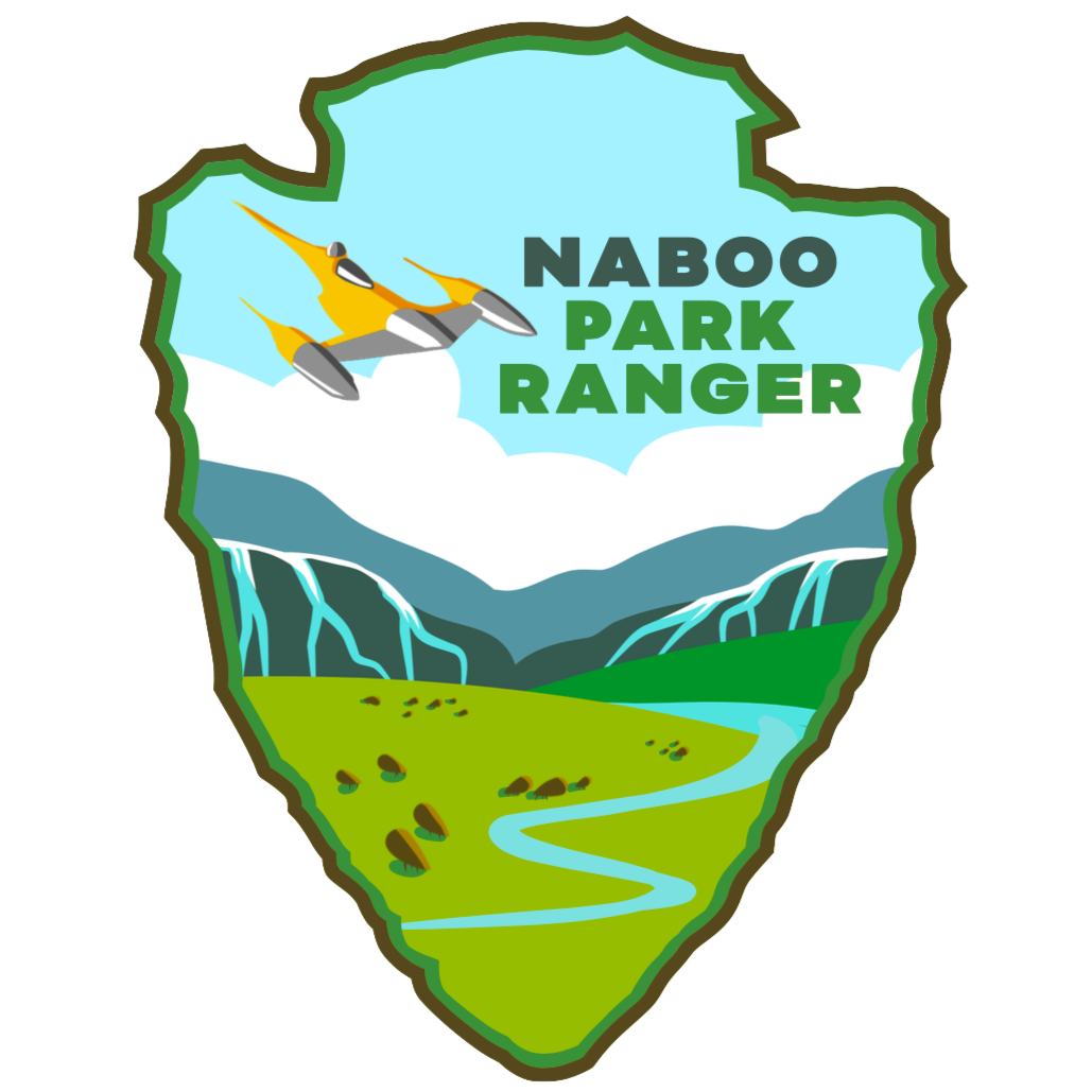 Naboo Park Ranger Sticker – Red Flag Workshop