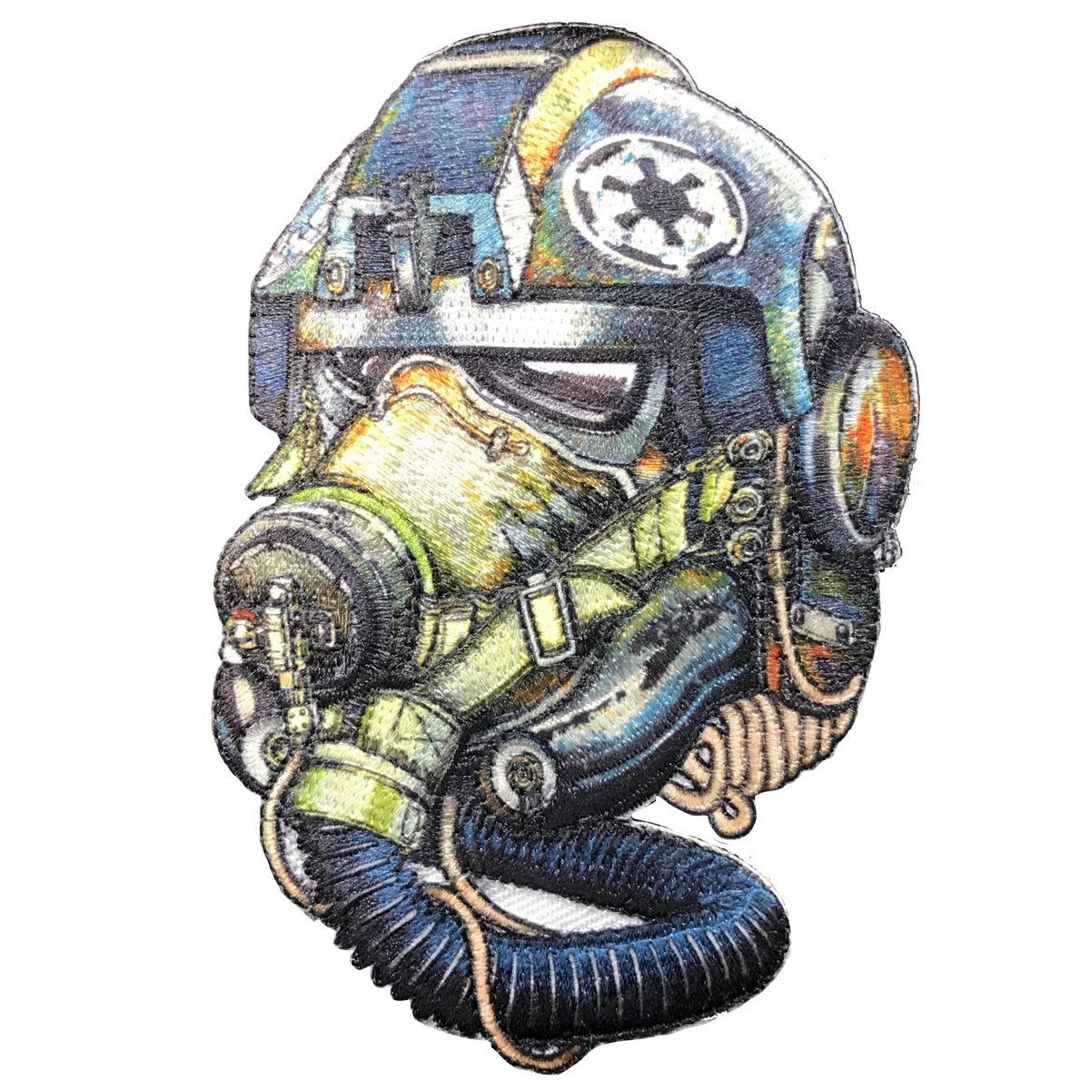 WW2 Tie Fighter Helmet Patch – Red Flag Workshop